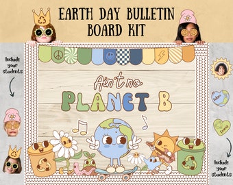 Eco-friendly Earth Day Bulletin Board Kit Every Day is Earth Day ...