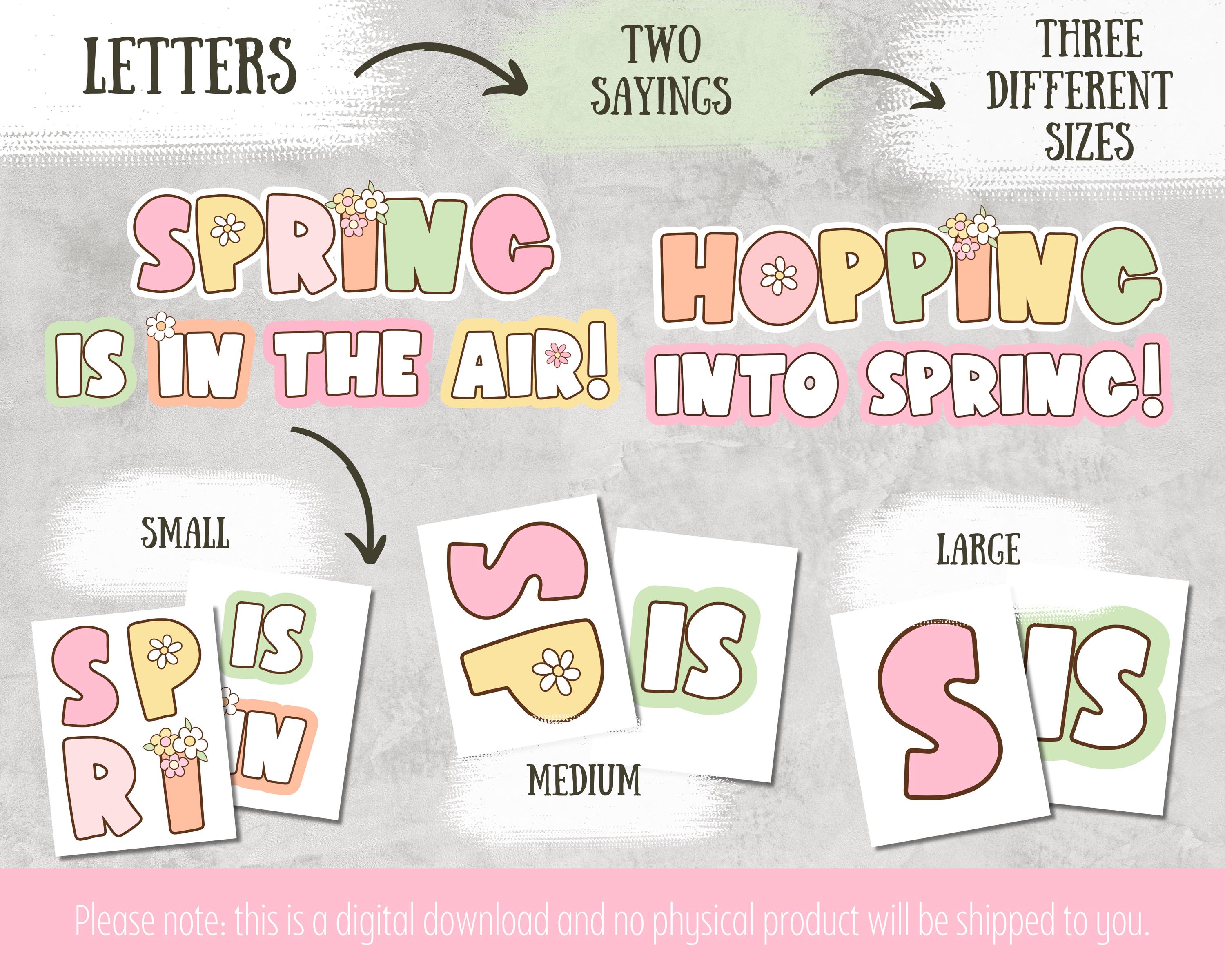 Spring Easter Bulletin Board Ideas April March Bulletin Board Kit Door ...