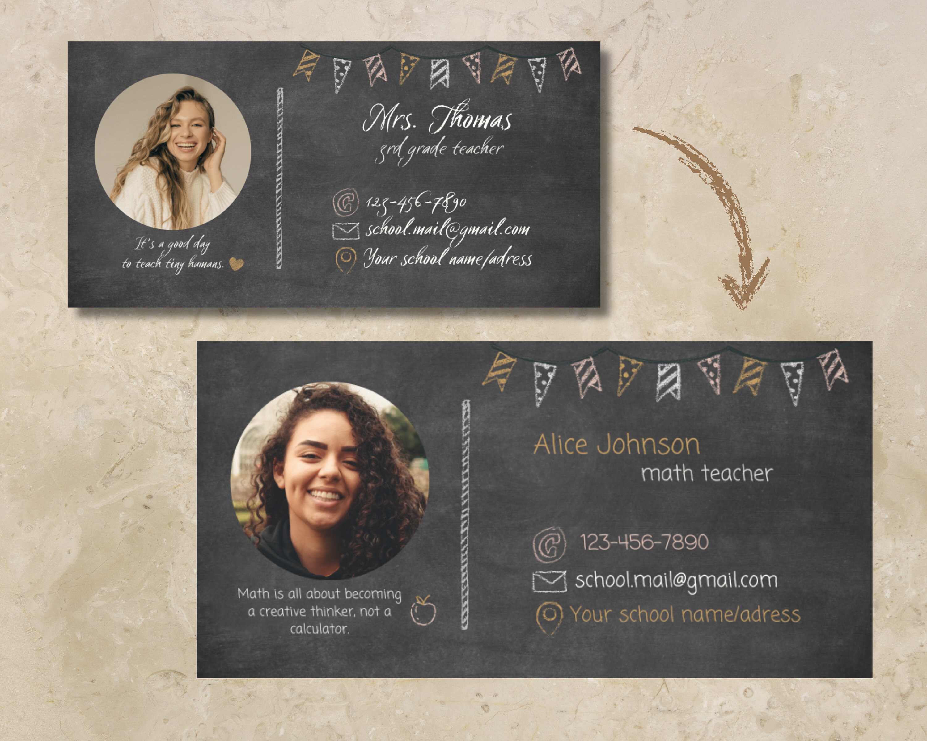 Email Signature Teacher Email Signature Canva Template Email Signature ...