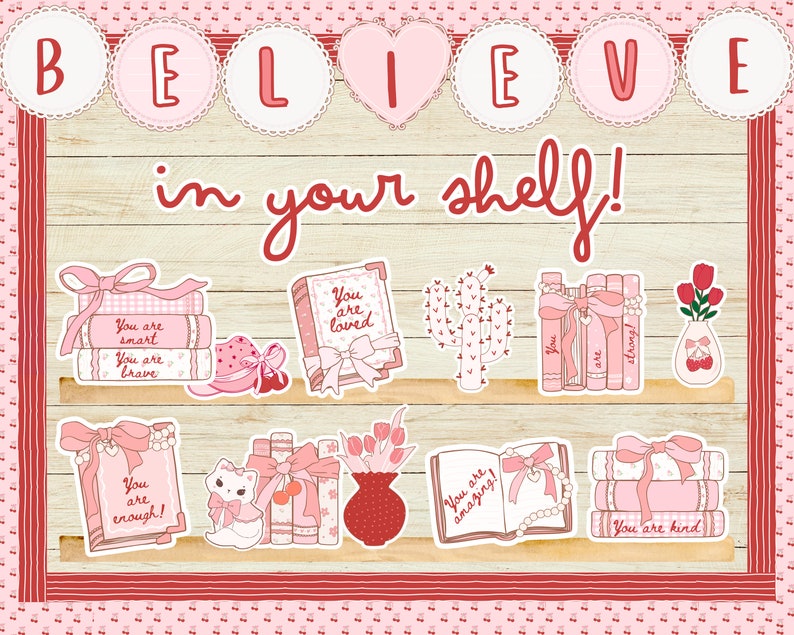 Reading Bulletin Board Kit Library Bulletin Board Kit Reading Books ...