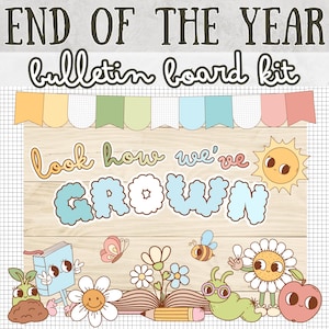 End of the Year Bulletin Board Kit Summer May June Bulletin Board Ideas ...