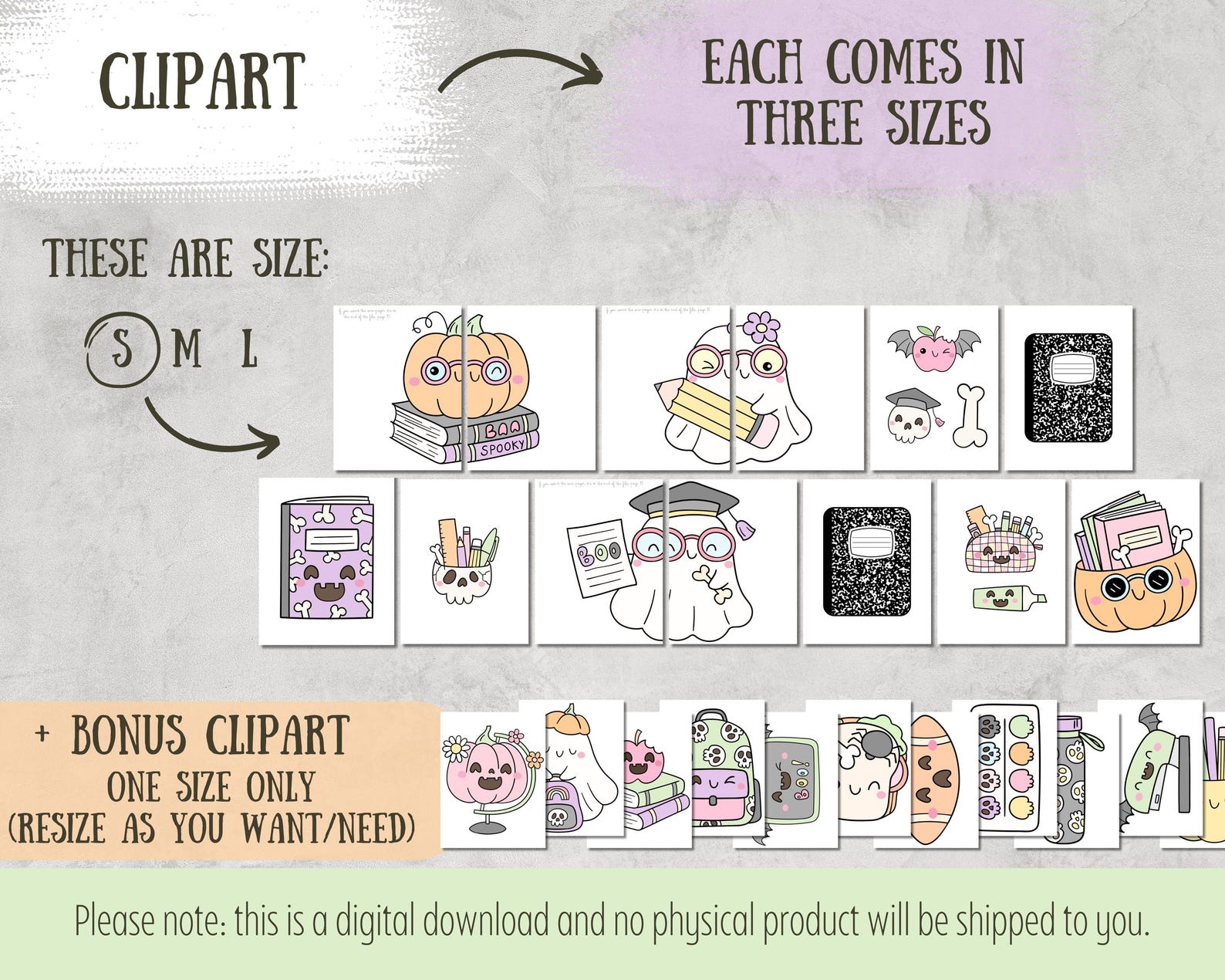 Halloween Bulletin Board Kit Composition Notebook School Supplies ...