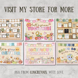 Earth Day Bulletin Board Ideas Spring April Bulletin Board Kit Door ...