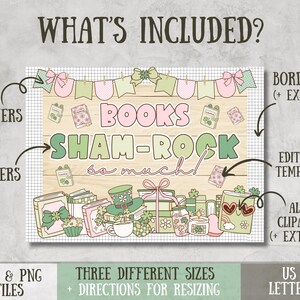 Reading St. Patrick's Day Bulletin Board Ideas Spring March Bulletin ...