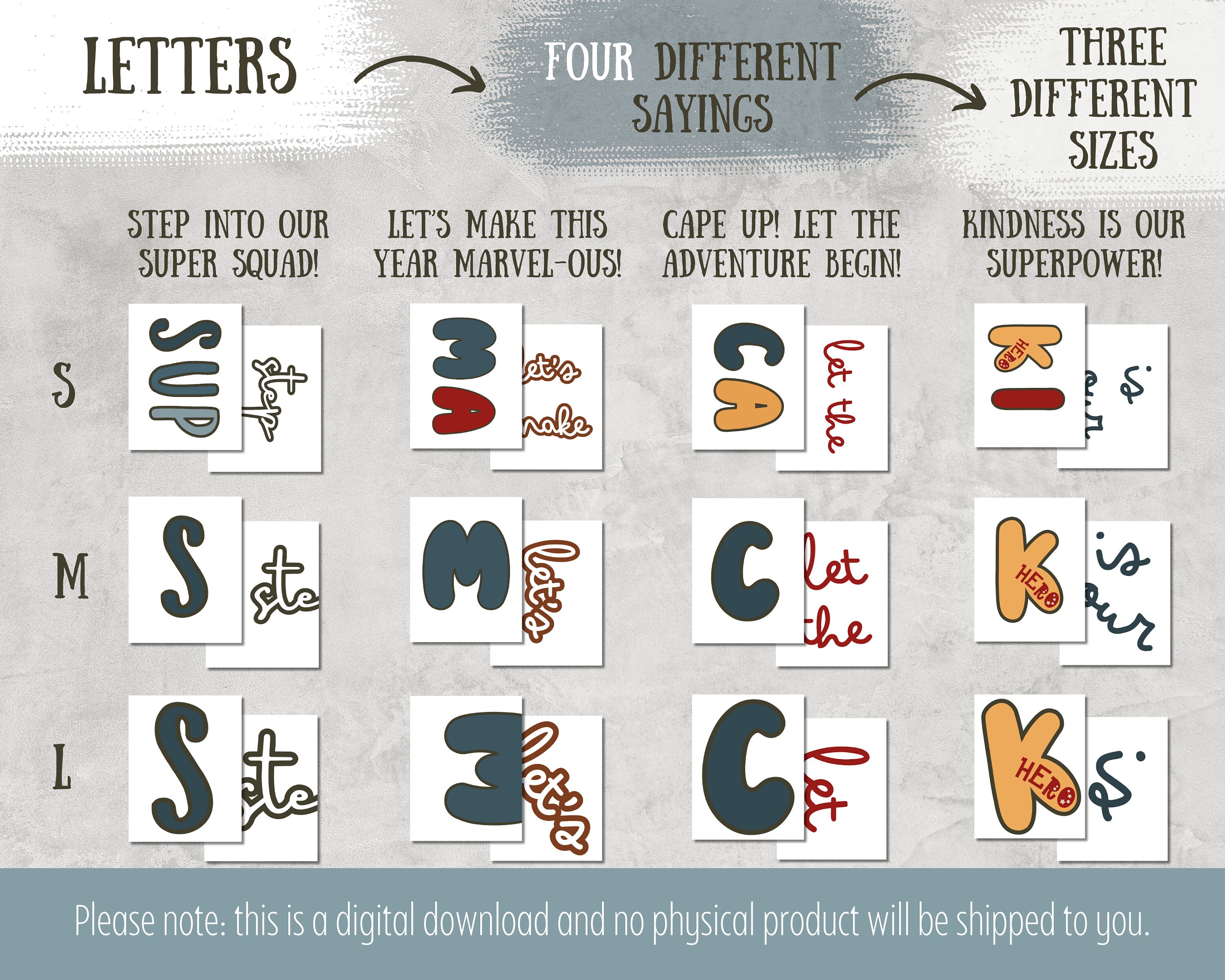 Superheroes Back to School Bulletin Board Kit Welcome Back to School ...