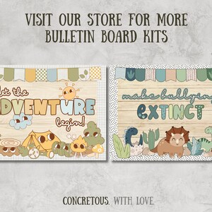 Back to School Bulletin Board Kit Editable Motivational Bulletin Board ...