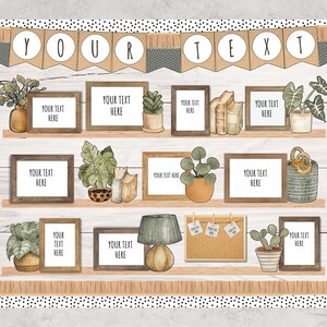 Back to School Bulletin Board Kit Editable Motivational Bulletin Board ...