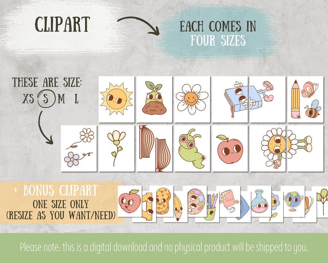 Welcome Back to School Bulletin Board Kit Groovy Retro Back to School ...