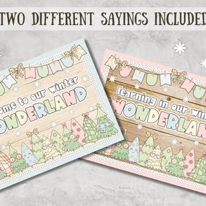 Christmas Bulletin Board Kit December Winter Bulletin Board Kit ...