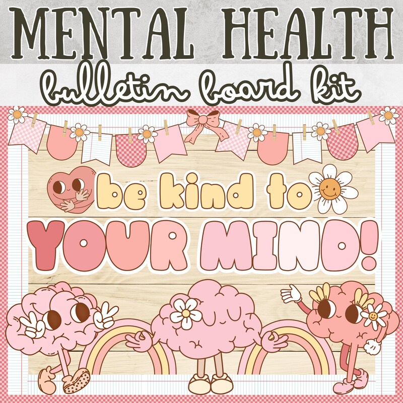 Mental Health Bulletin Board Ideas - Etsy