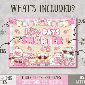 100th Day of School Bulletin Board Kit 100 Days of School Door ...