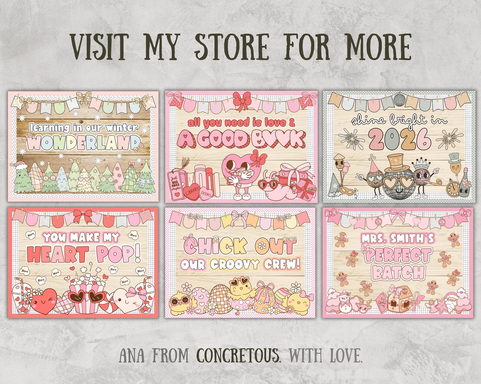 Christian Christmas Bulletin Board Kit Ideas Religious Church Girly ...