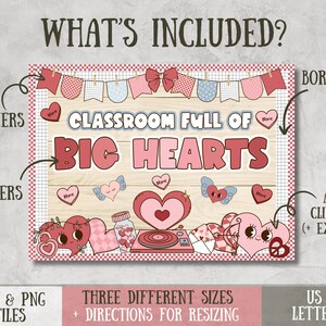 Valentine's Day Bulletin Board Ideas February Bulletin Board Kit ...