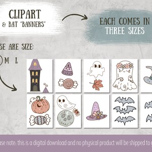 Halloween Bulletin Board Kit October Fall Groovy Bulletin Board Pastel ...