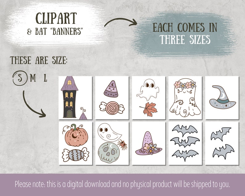 Halloween Bulletin Board Kit October Fall Bulletin Board Autumn ...