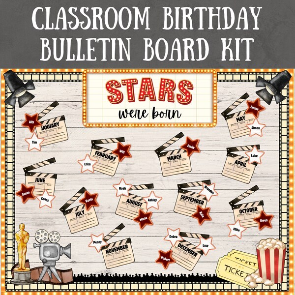 Bulletin Board Set - Etsy