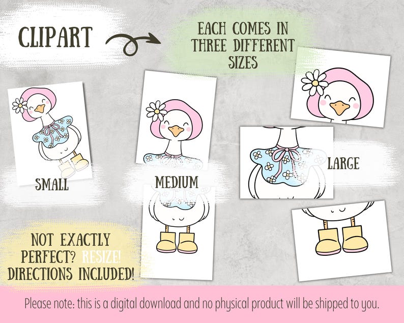 Spring Bulletin Board Kit Silly Goose March April May Door Decoration ...