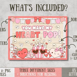 Valentine's Day Bulletin Board Ideas February Bulletin Board Kit ...