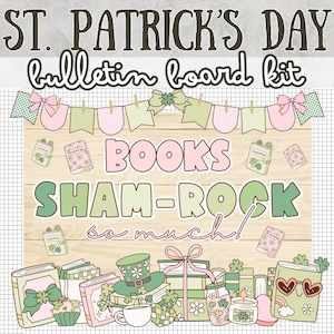 Reading St. Patrick's Day Bulletin Board Ideas Spring March Bulletin ...