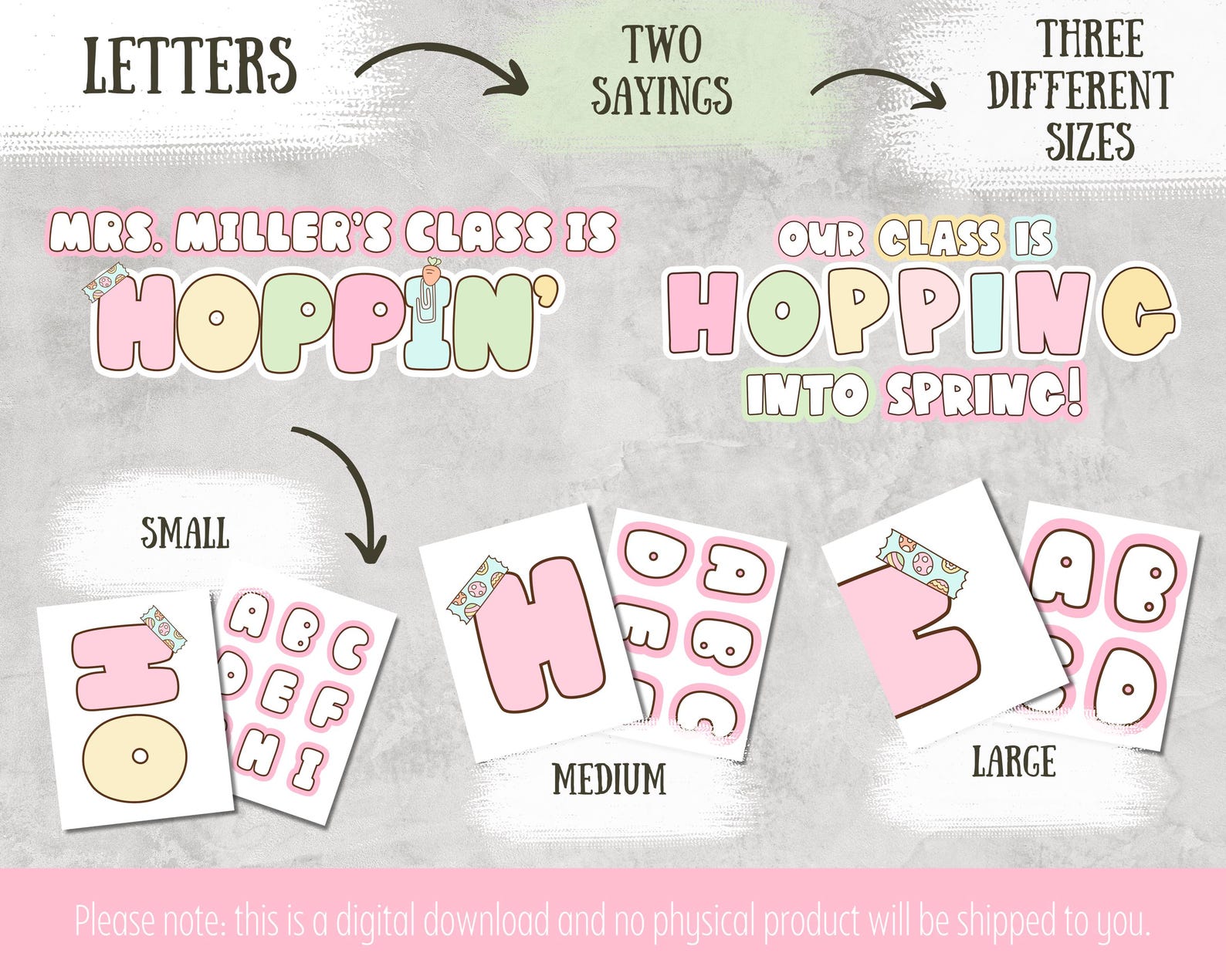 Easter Bulletin Board Ideas Spring April March Bulletin Board Kit Door ...