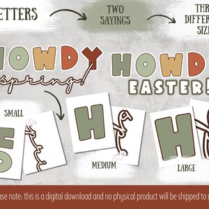 Western Spring Easter Bulletin Board Ideas April March Bulletin Board Kit Door Decorations ...