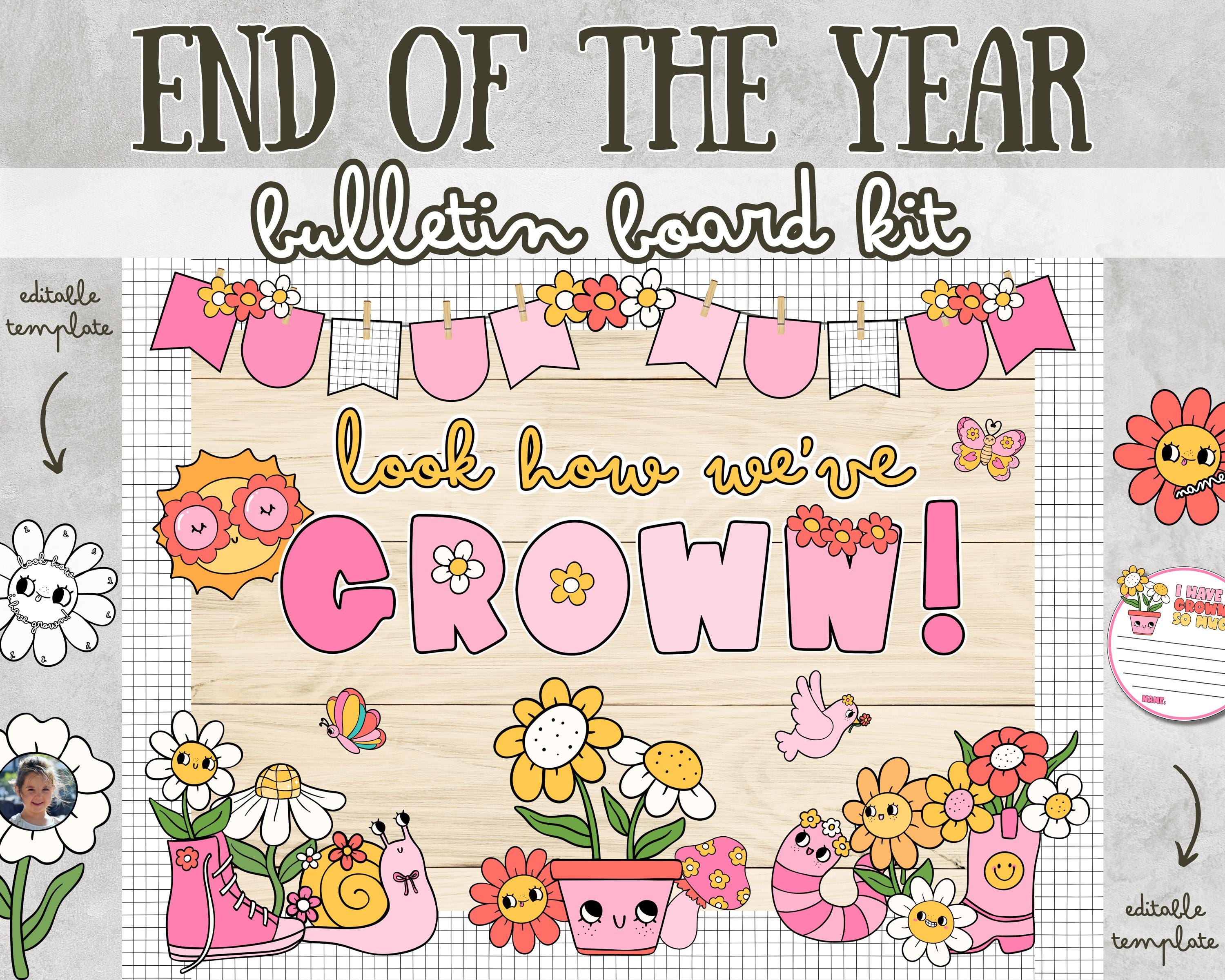 End of the Year Bulletin Board Ideas Summer May June Bulletin Board Kit ...