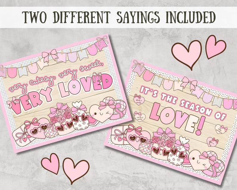 Valentine's Day Bulletin Board Ideas February Bulletin Board Kit ...