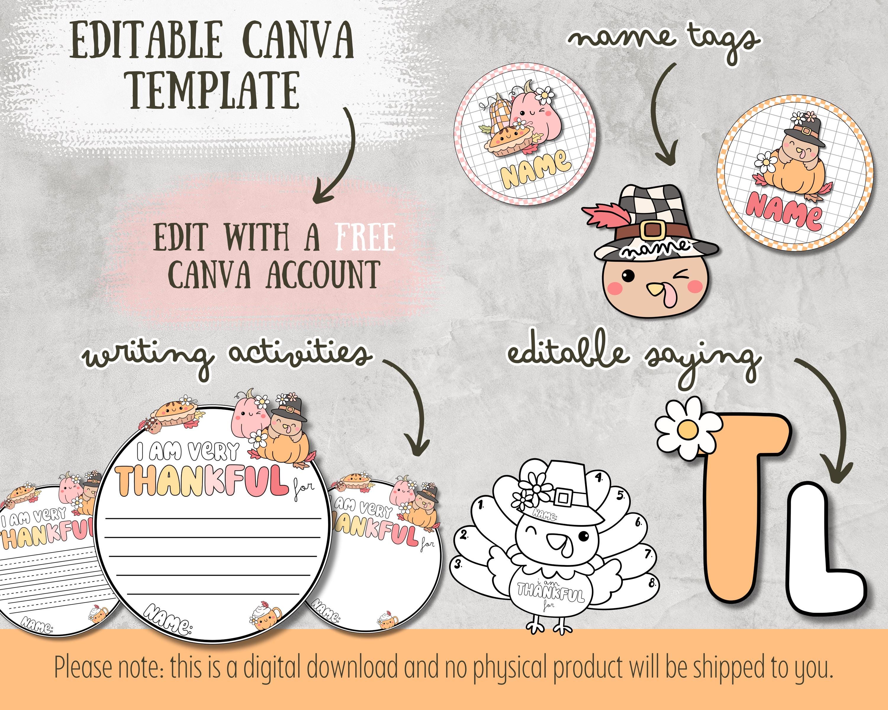 Thanksgiving Bulletin Board Kit Groovy Retro November Door Decorations ...