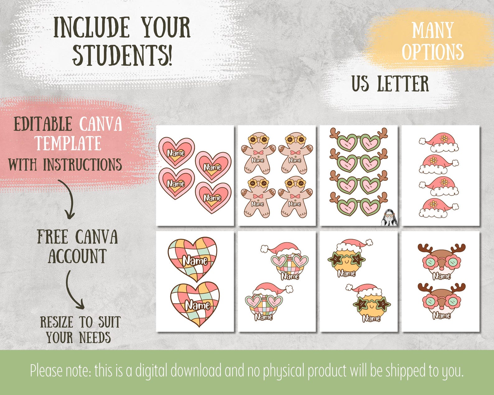 Christmas Bulletin Board Kit December Winter Bulletin Board Ideas Retro ...