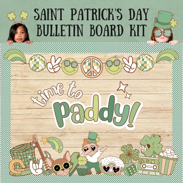 St Patricks Bulletin - Etsy