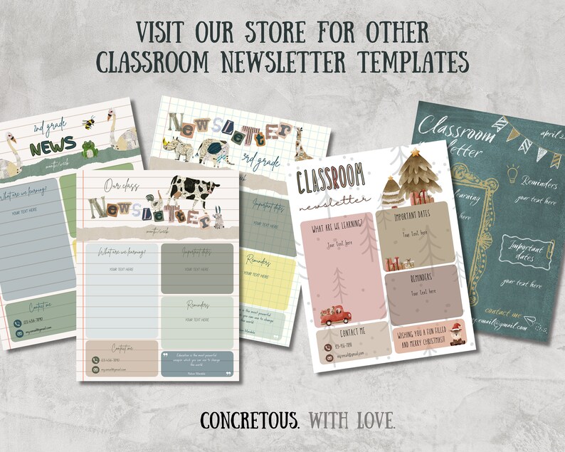 Valentine's Day Classroom Newsletter February Classroom Newsletter ...
