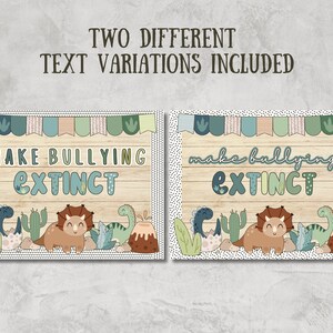 Kindness Bulletin Board Kit Dinosaur Welcome Back to School Bulletin ...