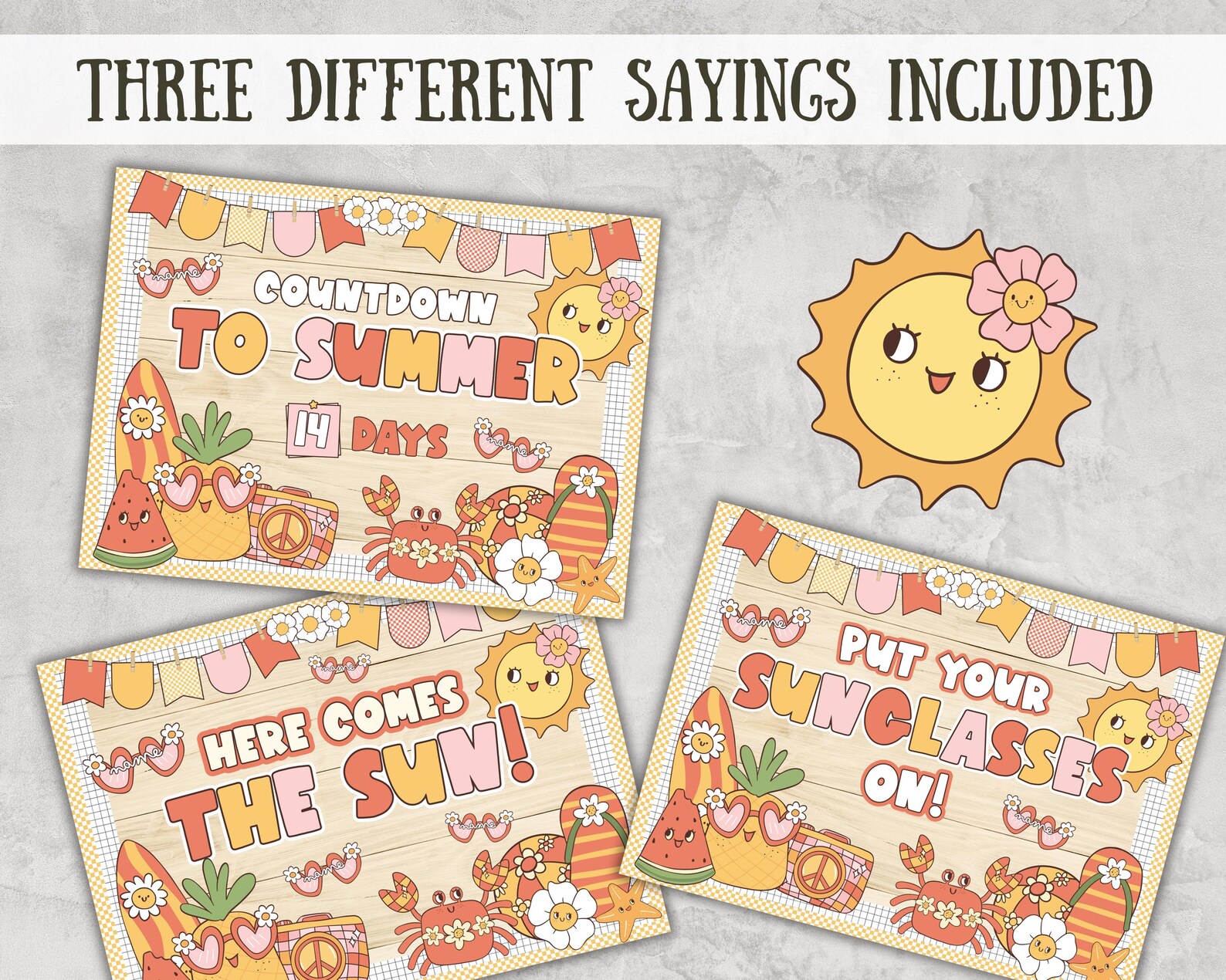 Summer Bulletin Board Ideas End of the Year May June Bulletin Board Kit ...