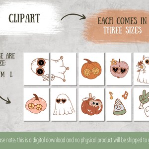 Groovy Halloween Bulletin Board Kit October Fall Bulletin Board Autumn ...