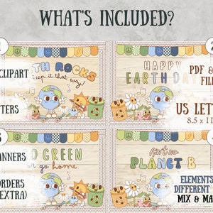 Earth Day Bulletin Board Kit April Bulletin Board Kit Spring Bulletin ...