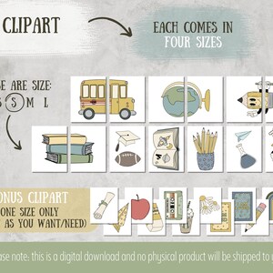 Welcome Back to School Bulletin Board Kit Back to School Decor Groovy ...