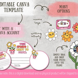 Spring Bulletin Board Ideas Pink April March Bulletin Board Kit Door ...