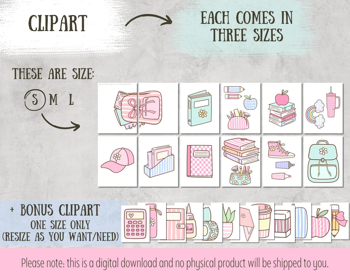 Welcome Back to School Bulletin Board Kit Ideas School Supplies Groovy ...