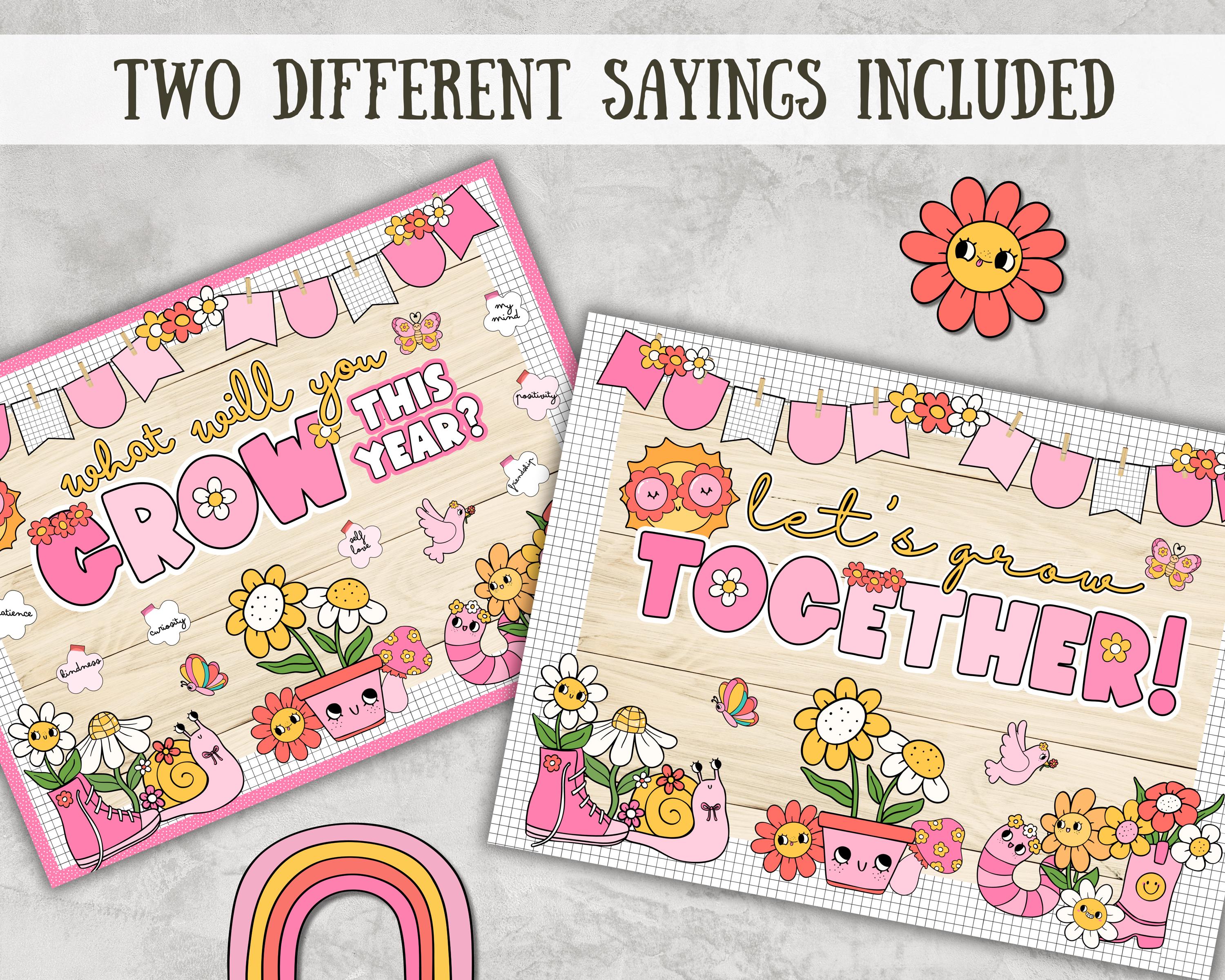 Welcome Back to School Bulletin Board Kit Ideas Door Decorations Set ...