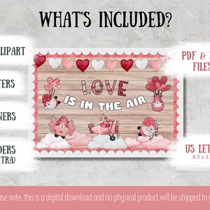 Valentine's Day Bulletin Board Kit February Bulletin Board Winter ...