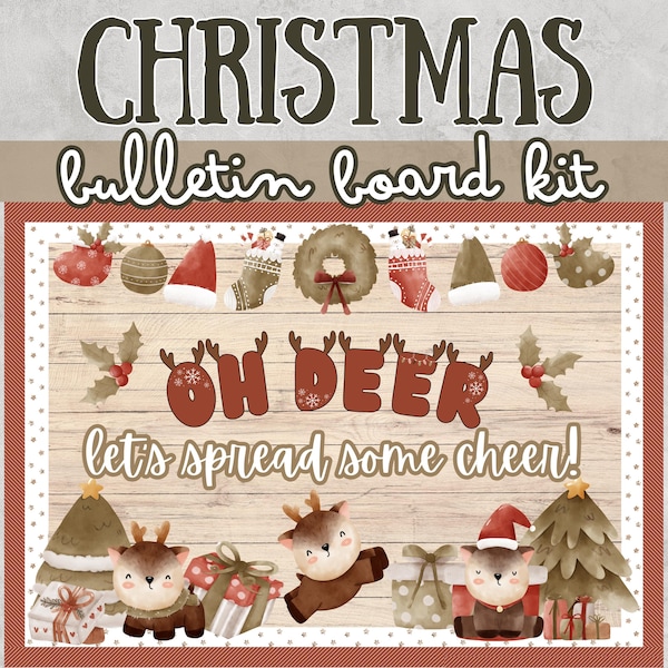 Oh Deer Bulletin Board - Etsy