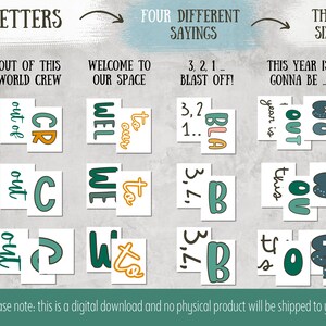 Space Back to School Bulletin Board Kit Welcome Back to School ...