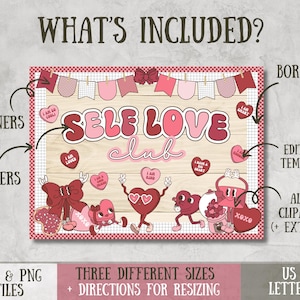 Valentine's Day Bulletin Board Ideas February Bulletin Board Kit ...