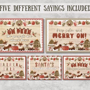 Christmas Bulletin Board Kit December Winter Bulletin Board Kit ...