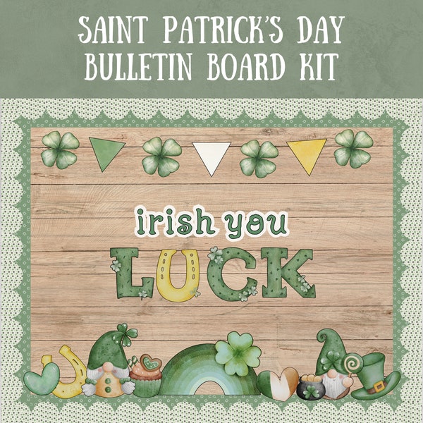 St Patricks Bulletin - Etsy