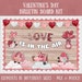 Valentine's Day Bulletin Board Kit February Bulletin Board Winter ...