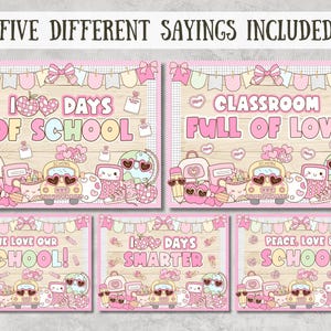 100th Day of School Bulletin Board Kit 100 Days of School Door ...