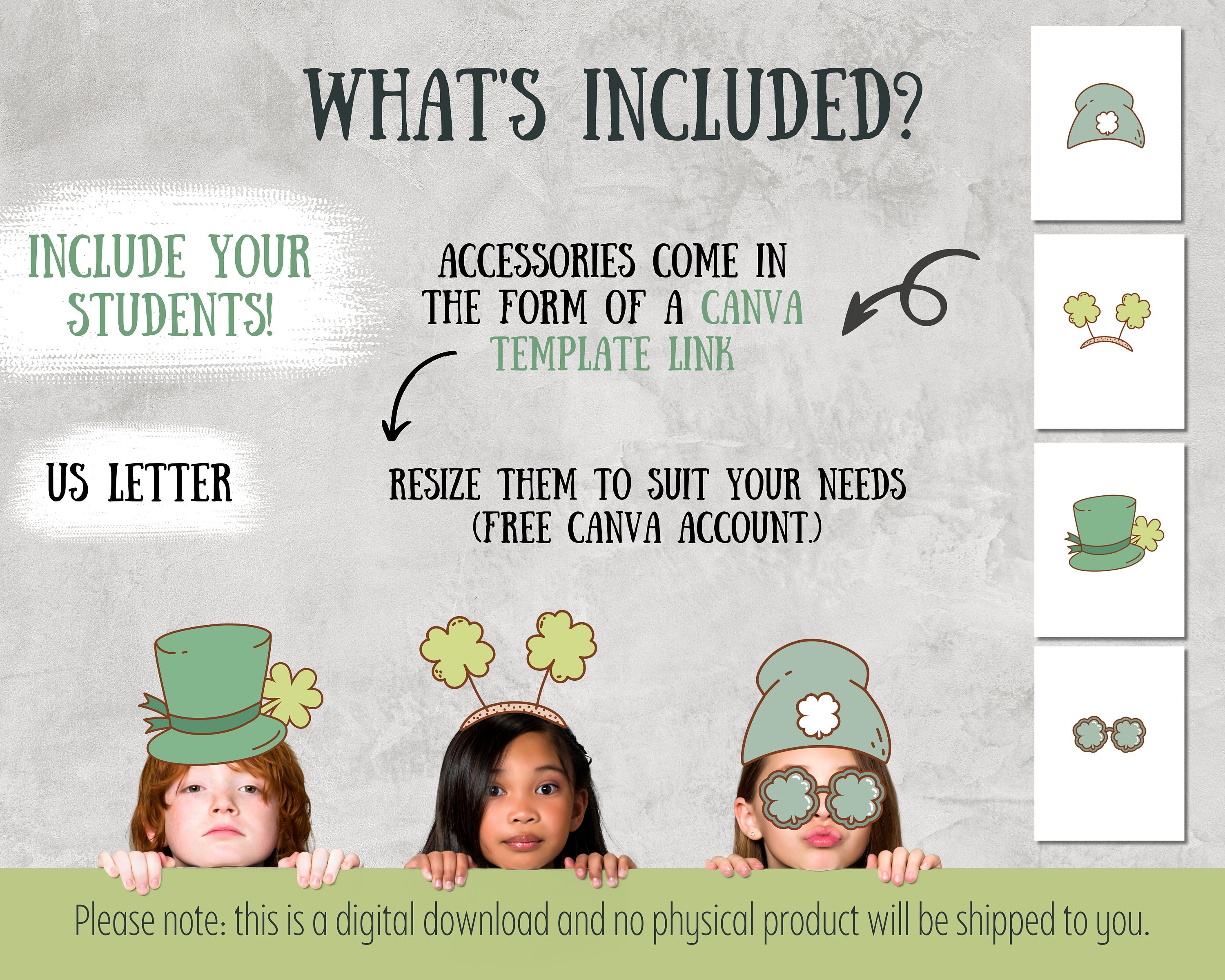 Saint Patrick's Day Bulletin Board Kit March Bulletin Board Spring ...