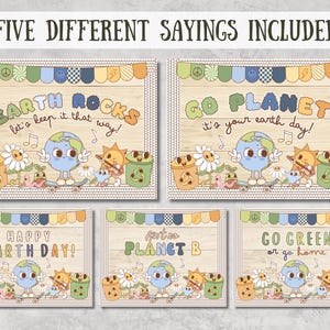 Earth Day Bulletin Board Kit April Bulletin Board Kit Spring Bulletin ...