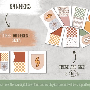 Groovy Halloween Bulletin Board Kit October Fall Bulletin Board Autumn ...